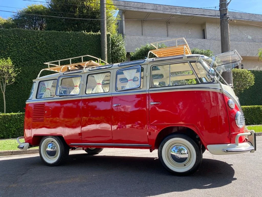 VW T1 splitwindow bus samba replica 1974 — Brazilian Classic Cars