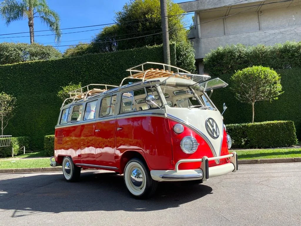 VW T1 splitwindow bus samba replica 1974 — Brazilian Classic Cars