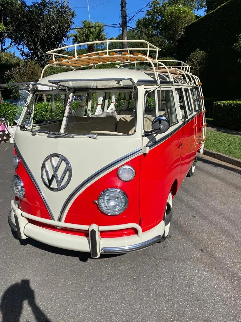 VW T1 splitwindow bus samba replica 1974 — Brazilian Classic Cars