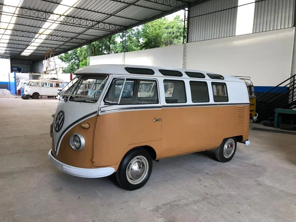 VW T1 splitwindow bus samba replica 1962 — Brazilian Classic Cars