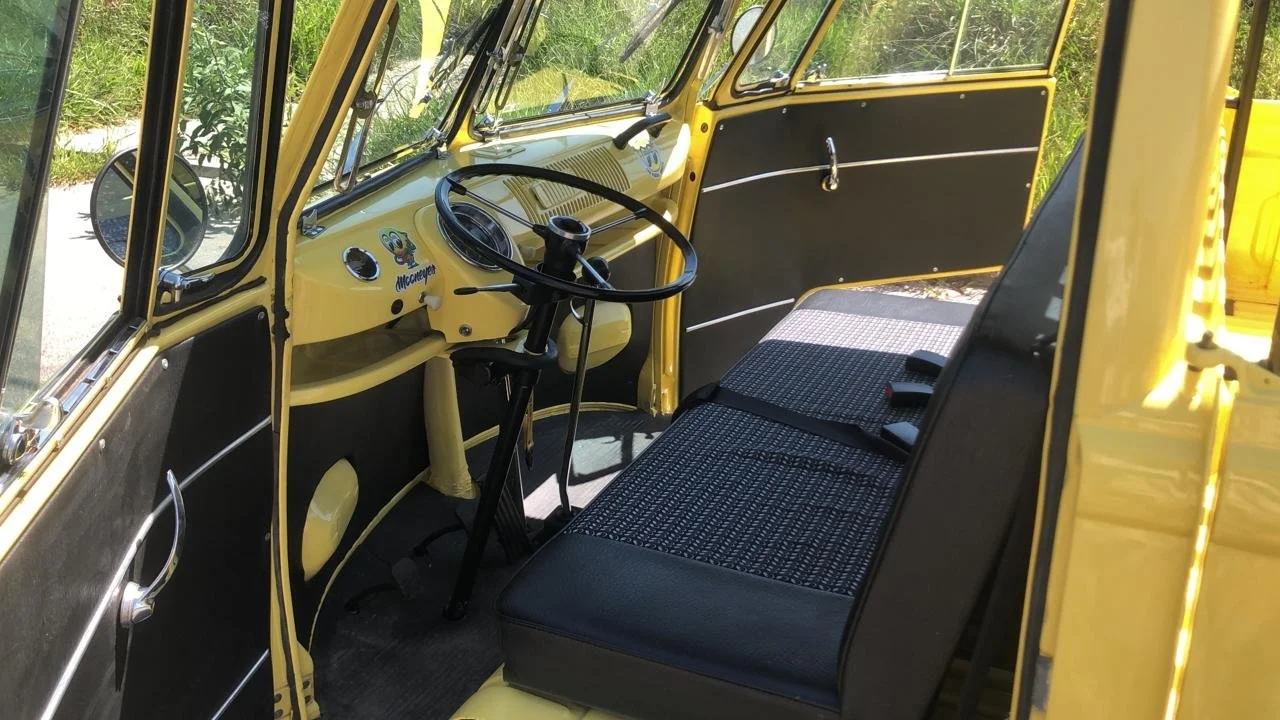 VW T1 splitwindow bus single cab 1974 — Brazilian Classic Cars
