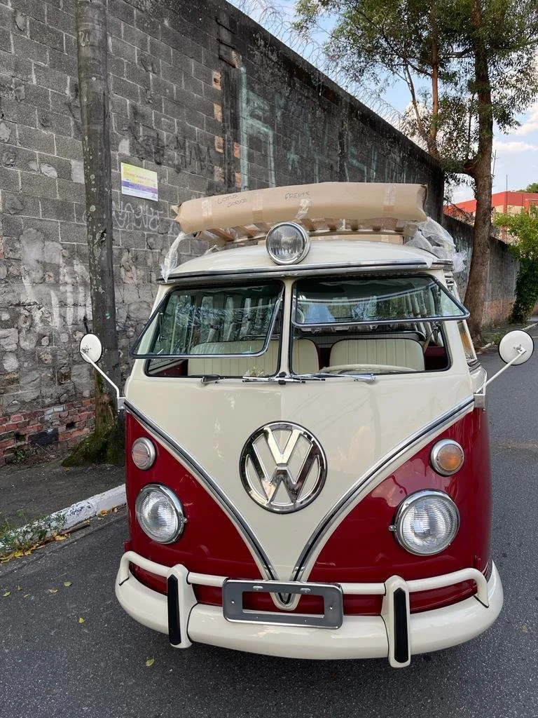 VW T1 splitwindow bus samba replica 1973 — Brazilian Classic Cars