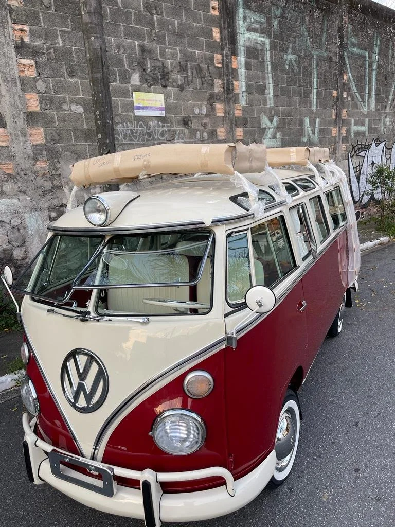 VW T1 splitwindow bus samba replica 1973 — Brazilian Classic Cars