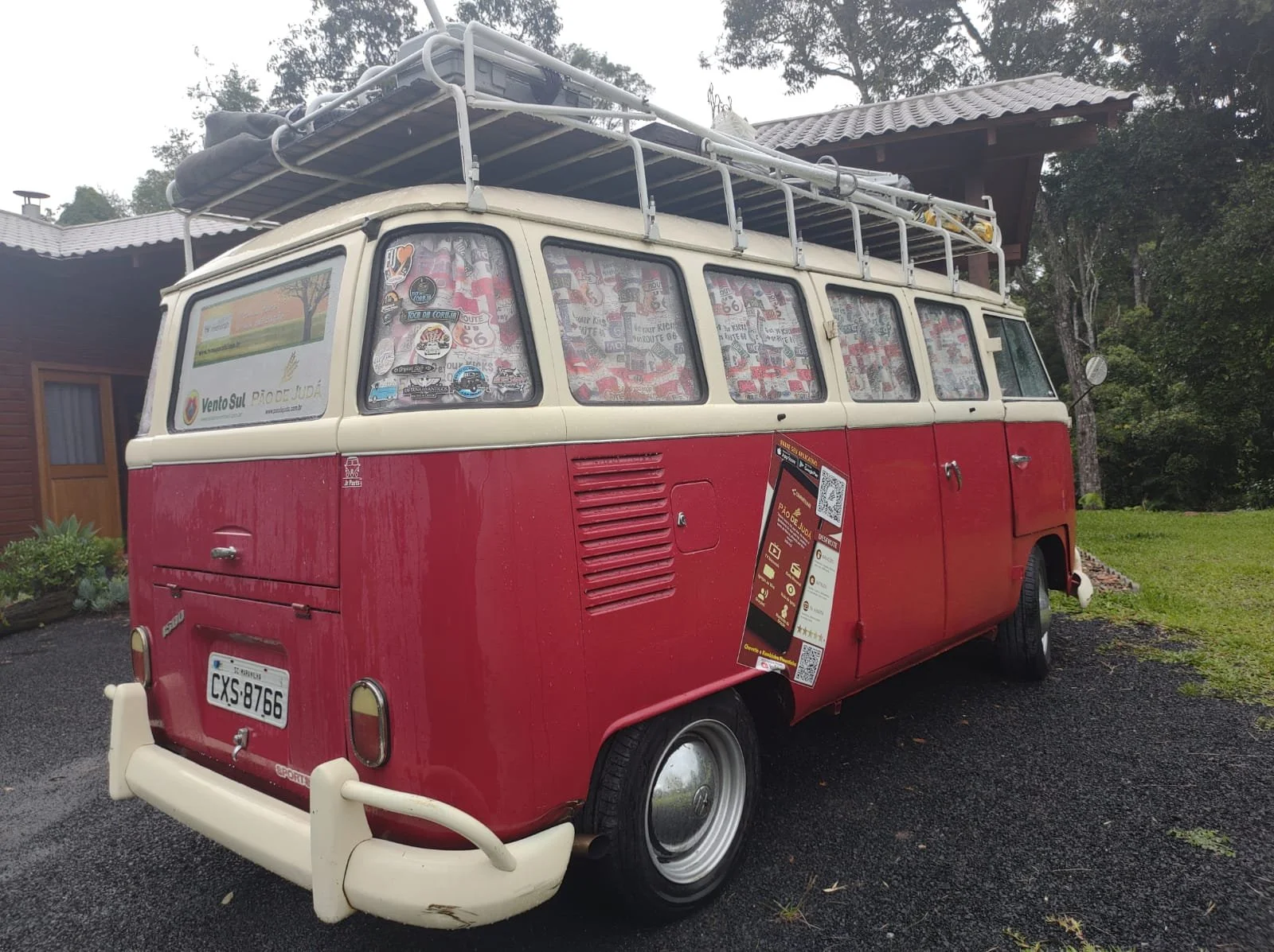 VW T1 splitwindow bus 1974 — Brazilian Classic Cars