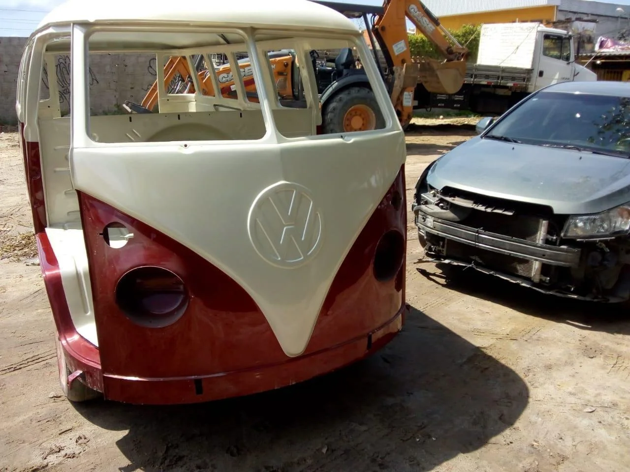 VW T1 splitwindow bus 1974 — Brazilian Classic Cars