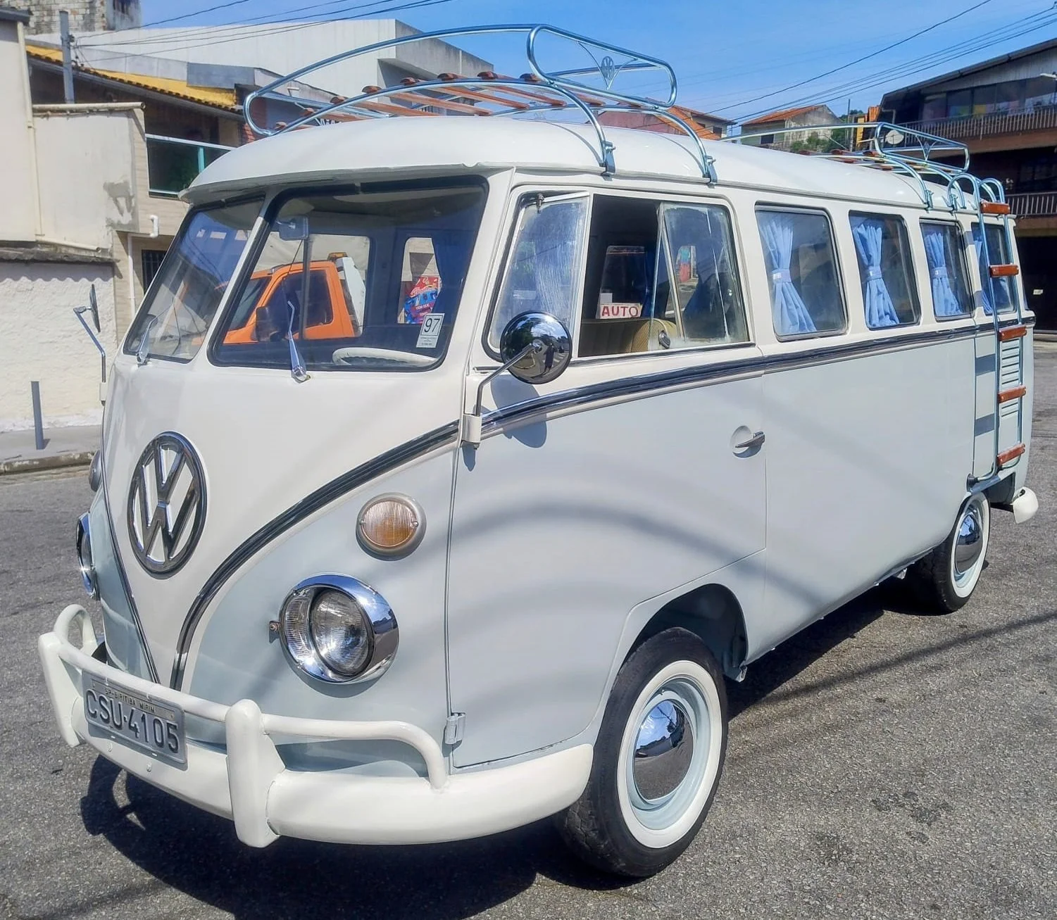 VW T1 splitwindow bus 1963 — Brazilian Classic Cars