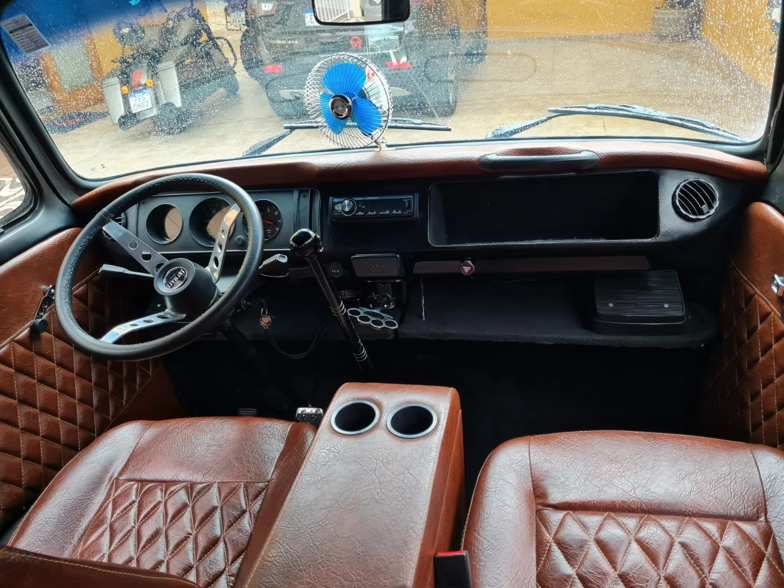 Stunning Black VW Baywindow Bus – 1600cc Twin Carb, Leather Interior ...