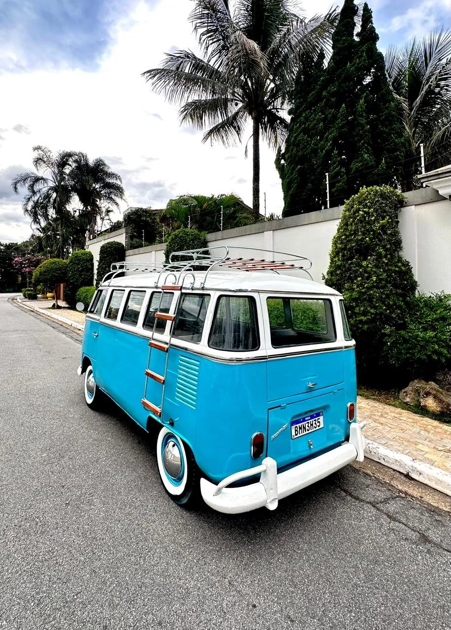 VW T1 splitwindow bus 1975 — Brazilian Classic Cars