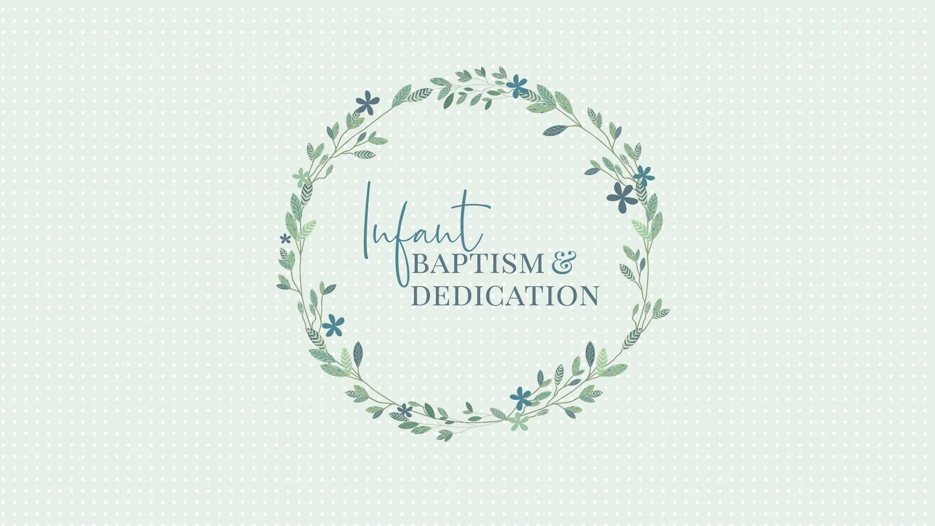 Baby Baptism Background