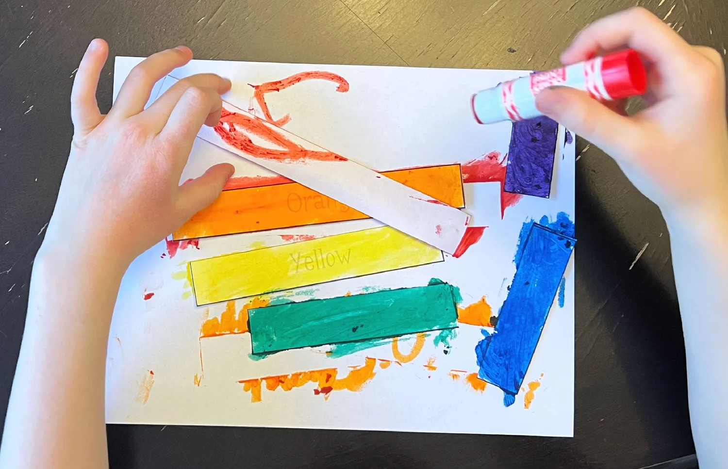 Easy 3D Paper Rainbow Craft — The Budding Artists