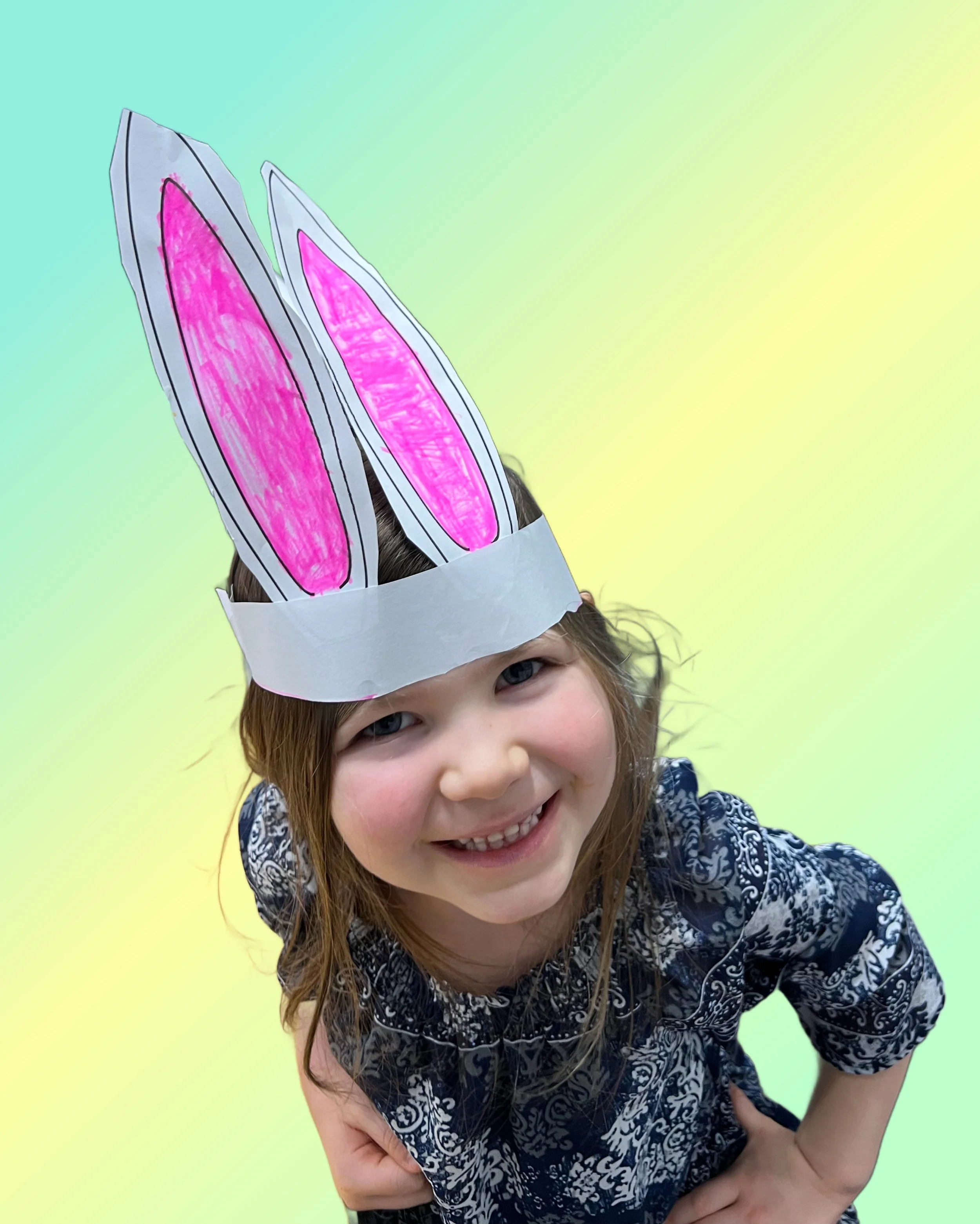 DIY Paper Bunny Ears — The Budding Artists