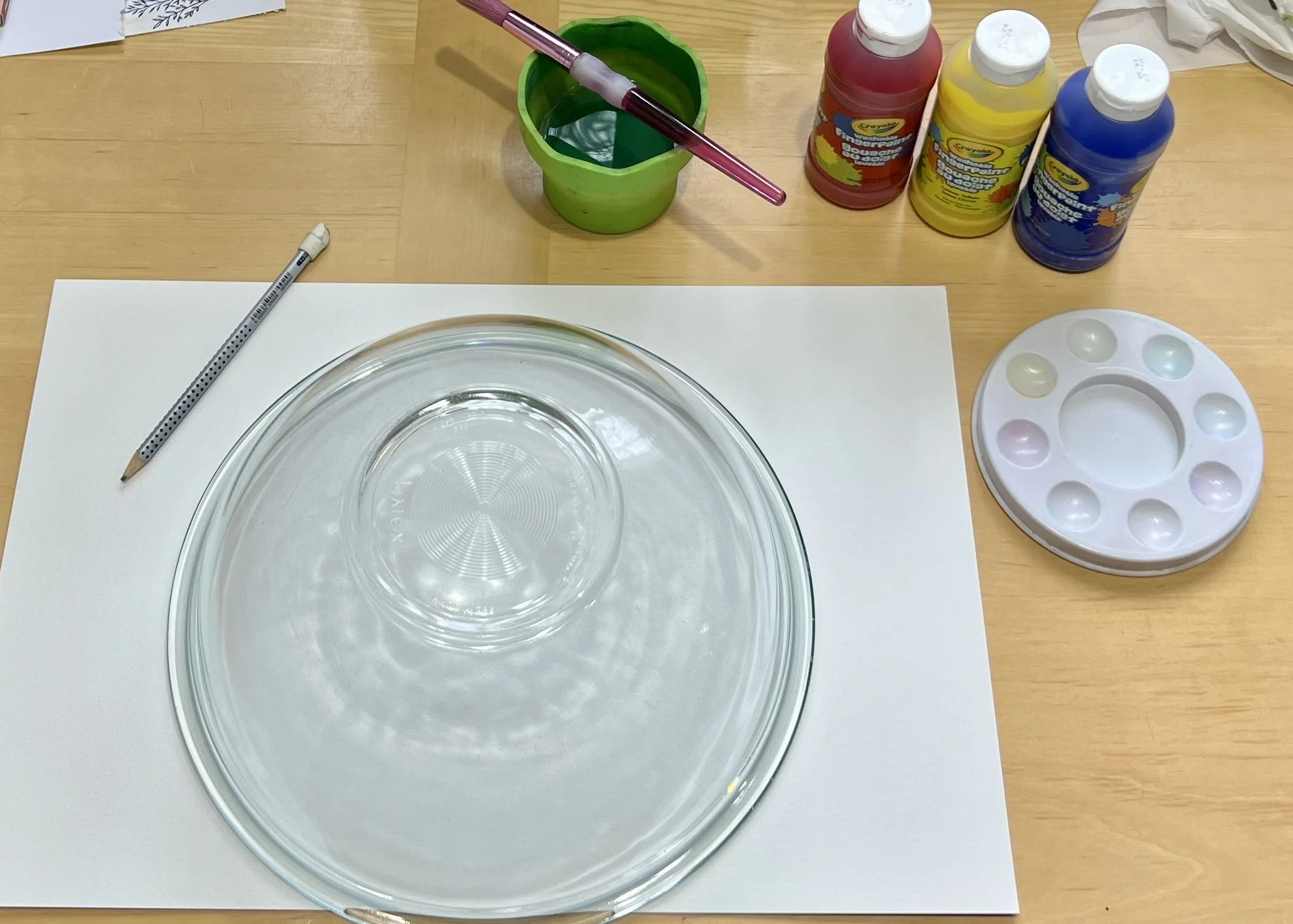 Mix Primary Colors to Paint a Rainbow with Kids — The Budding Artists