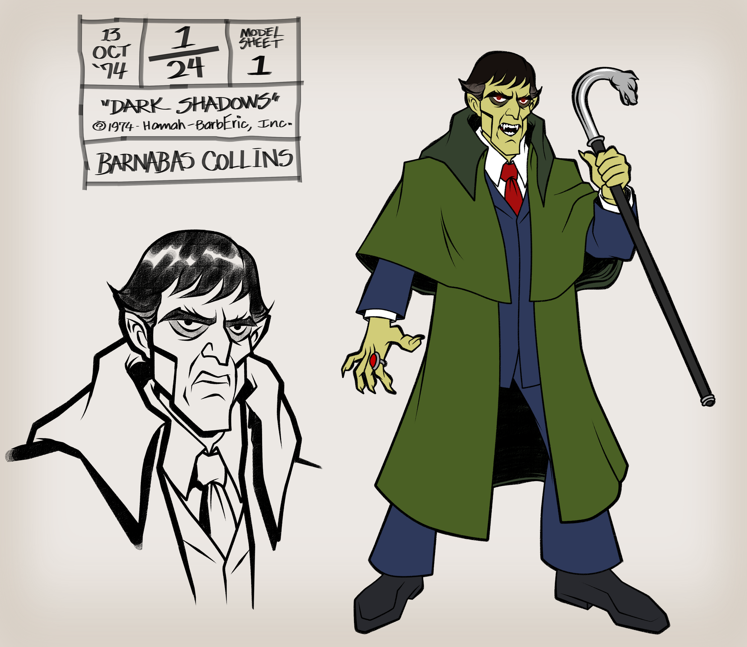 Imagine if Dark Shadows had a cartoon in the 1970s — Terror at ...