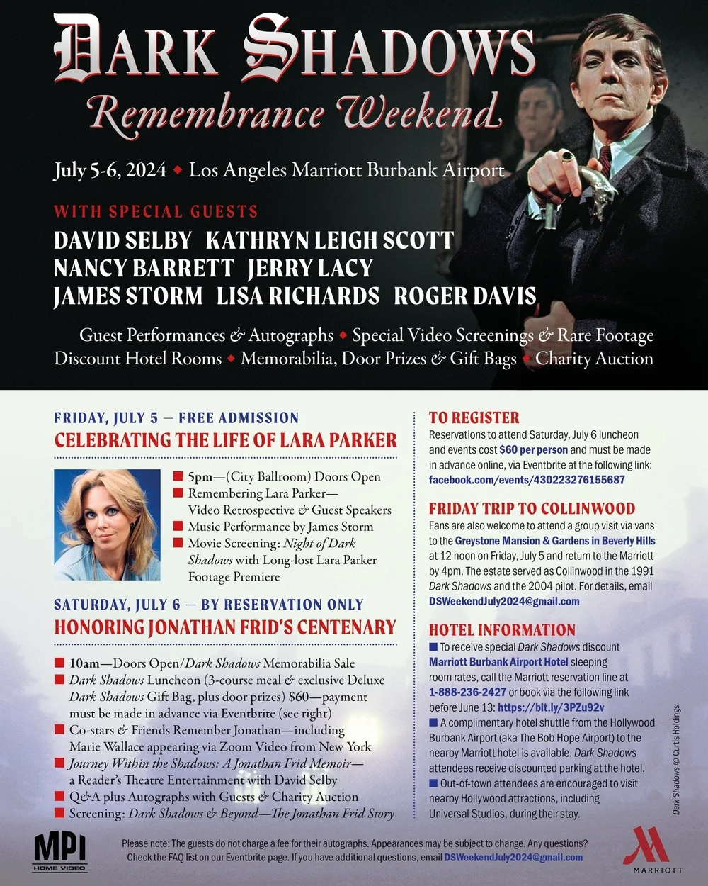 Dark Shadows Remembrance Weekend - July 5 & 6, 2024 — Terror at ...