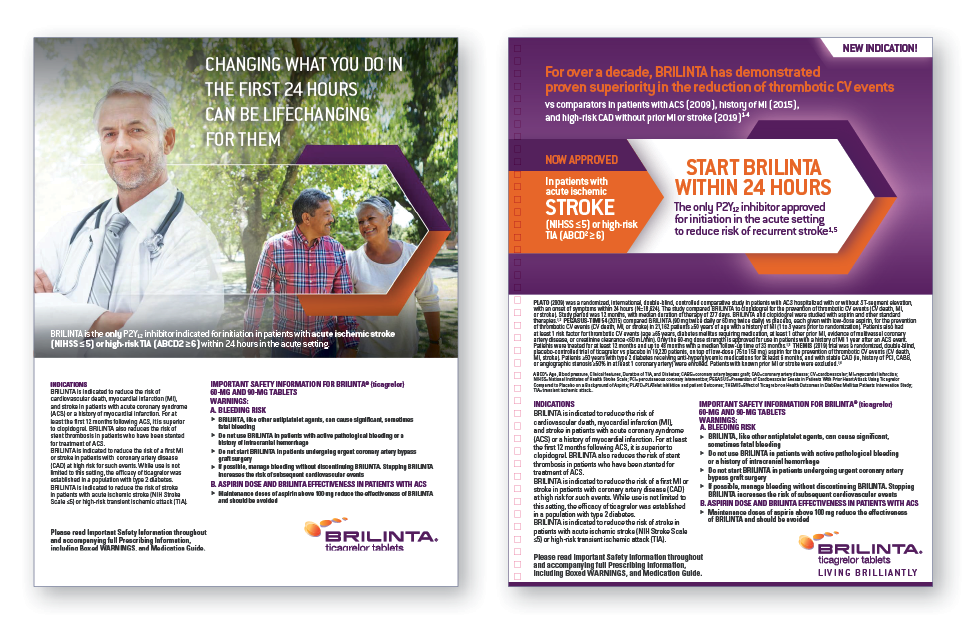 Brilinta HCP Concepts (Branded) — ROSANA RAGUSA DESIGN