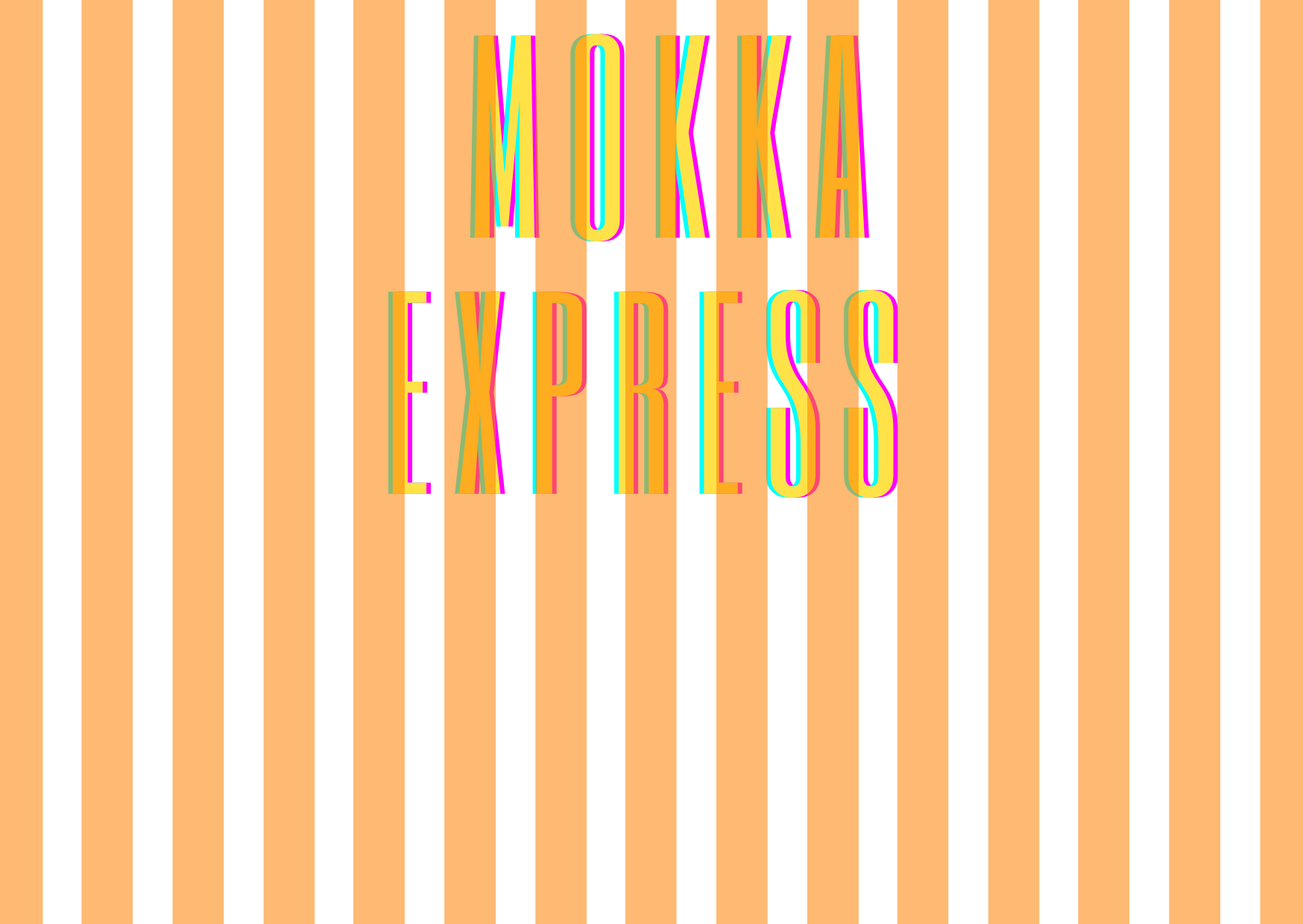 Mokka Express — zarte Horizontale