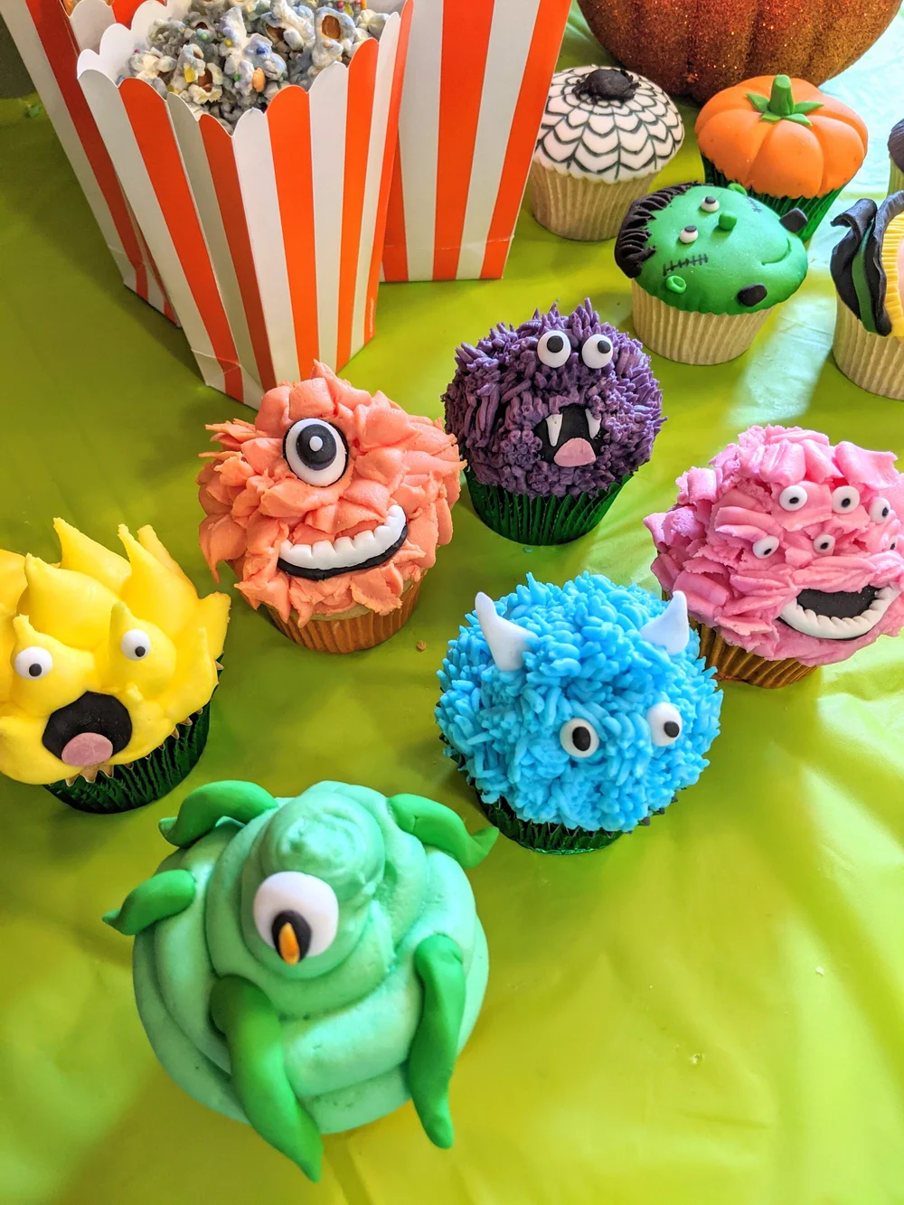 Monster Inc Cupcakes