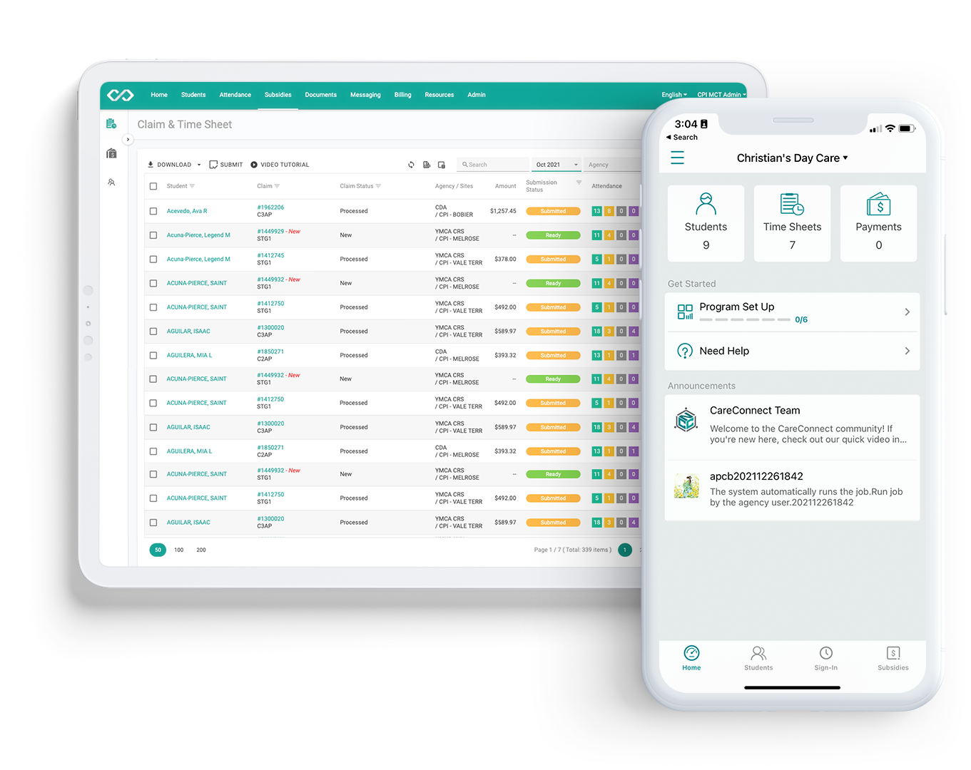 Agencies — CareConnect