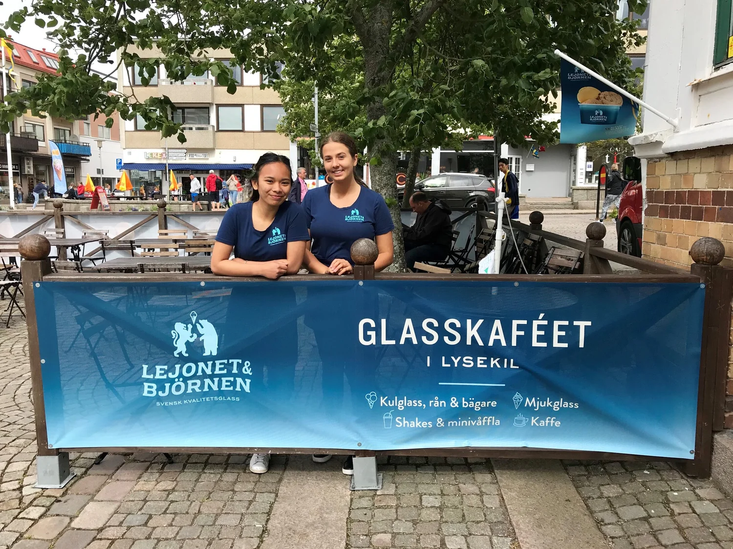 Glasscaféer | Lejonet & Björnen