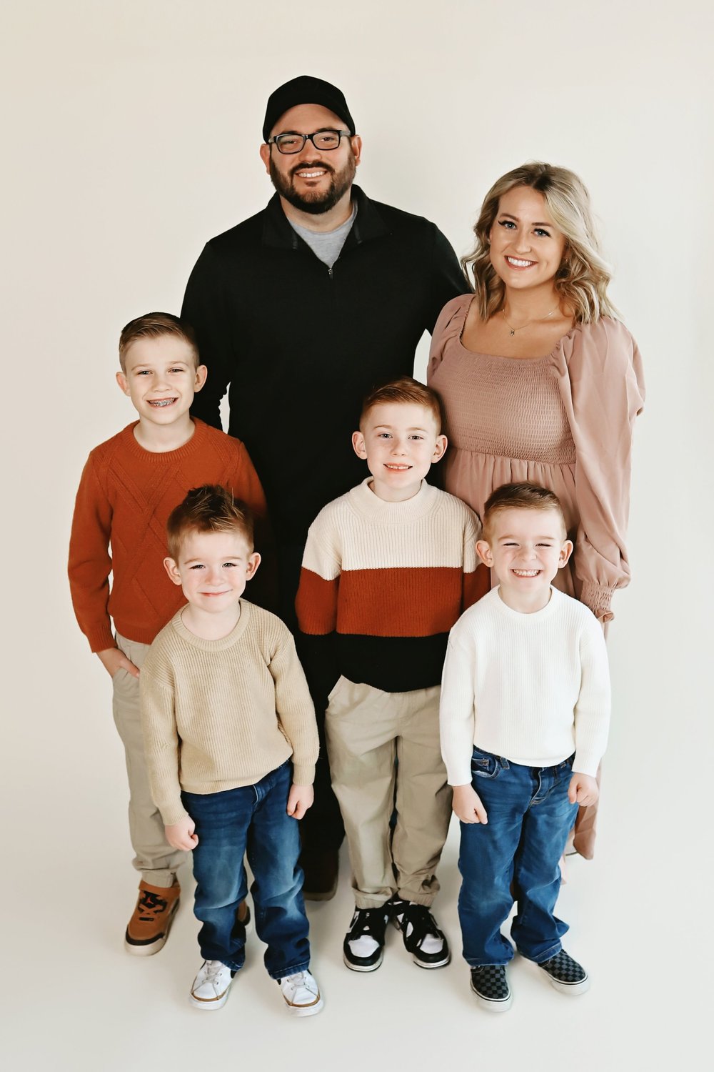 Studio Family Photo Session - Christopher Illinois Photographer — Amber ...