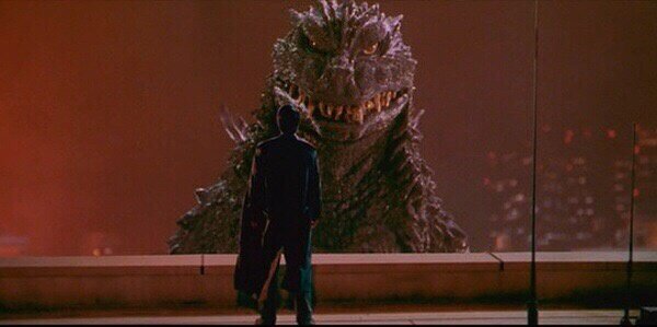 Godzilla 2000 Orga Eats Godzilla