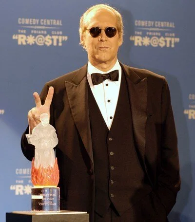 Afternoon Delights: Stephen Colbert Roasting Chevy Chase — Neon Splatter