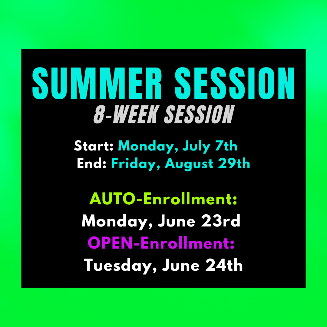 2024-2025 Rec Session Schedule — Northshore Gymnastics Center