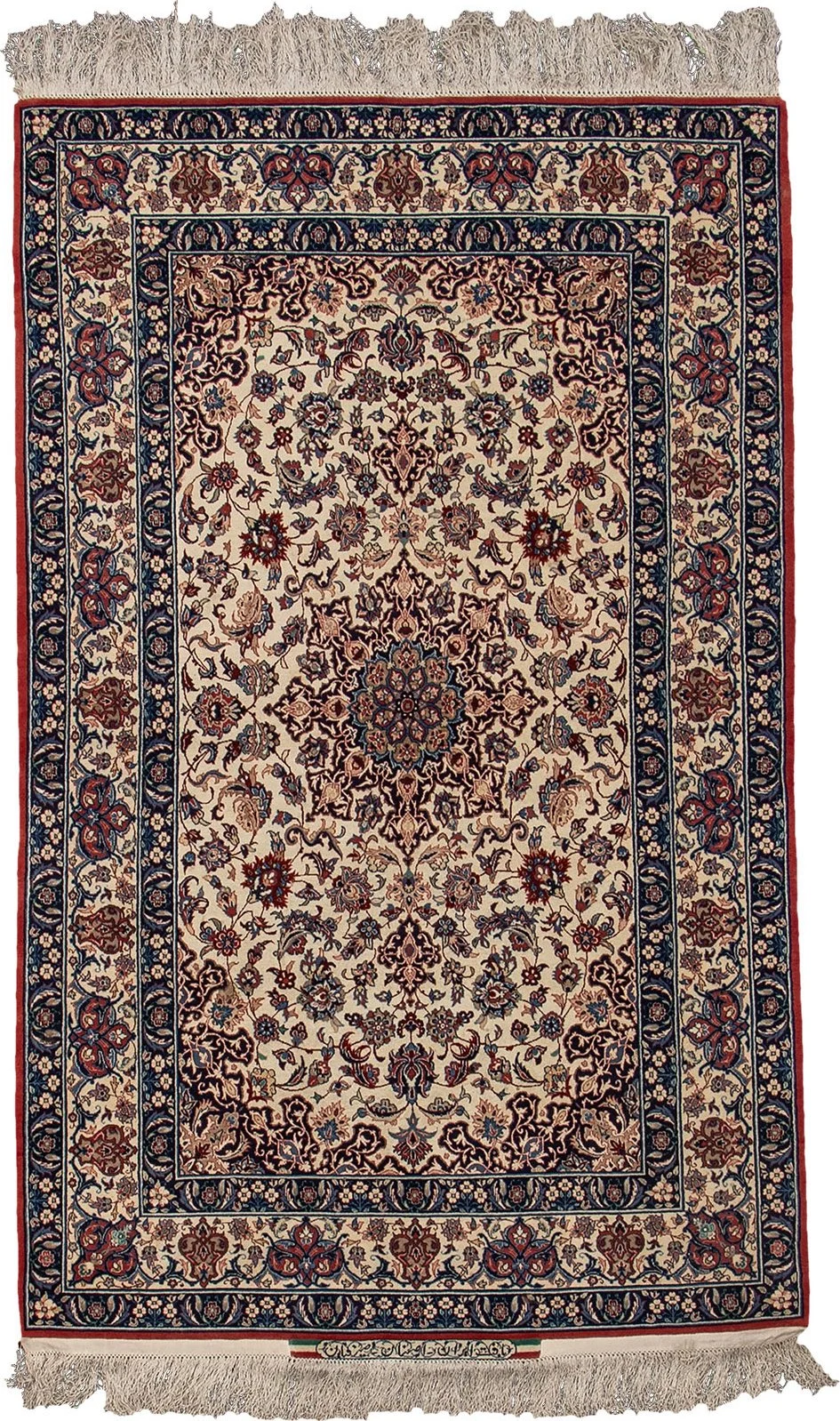 013843 Seirafian Extremely Fine Hand-Knotted Persian Rug — Art Interpreted