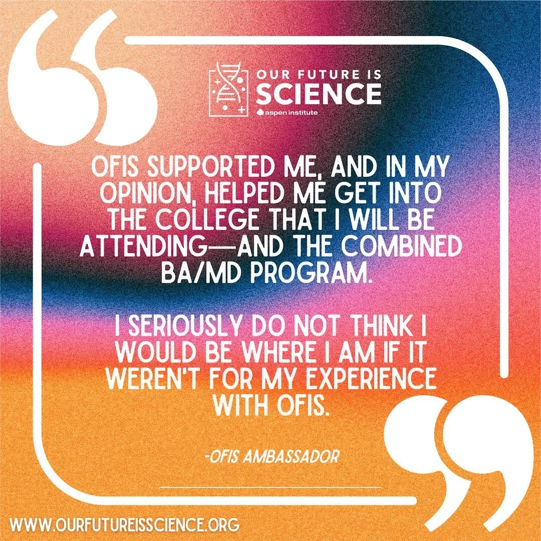 Educational Campaign — Our Future Is Science