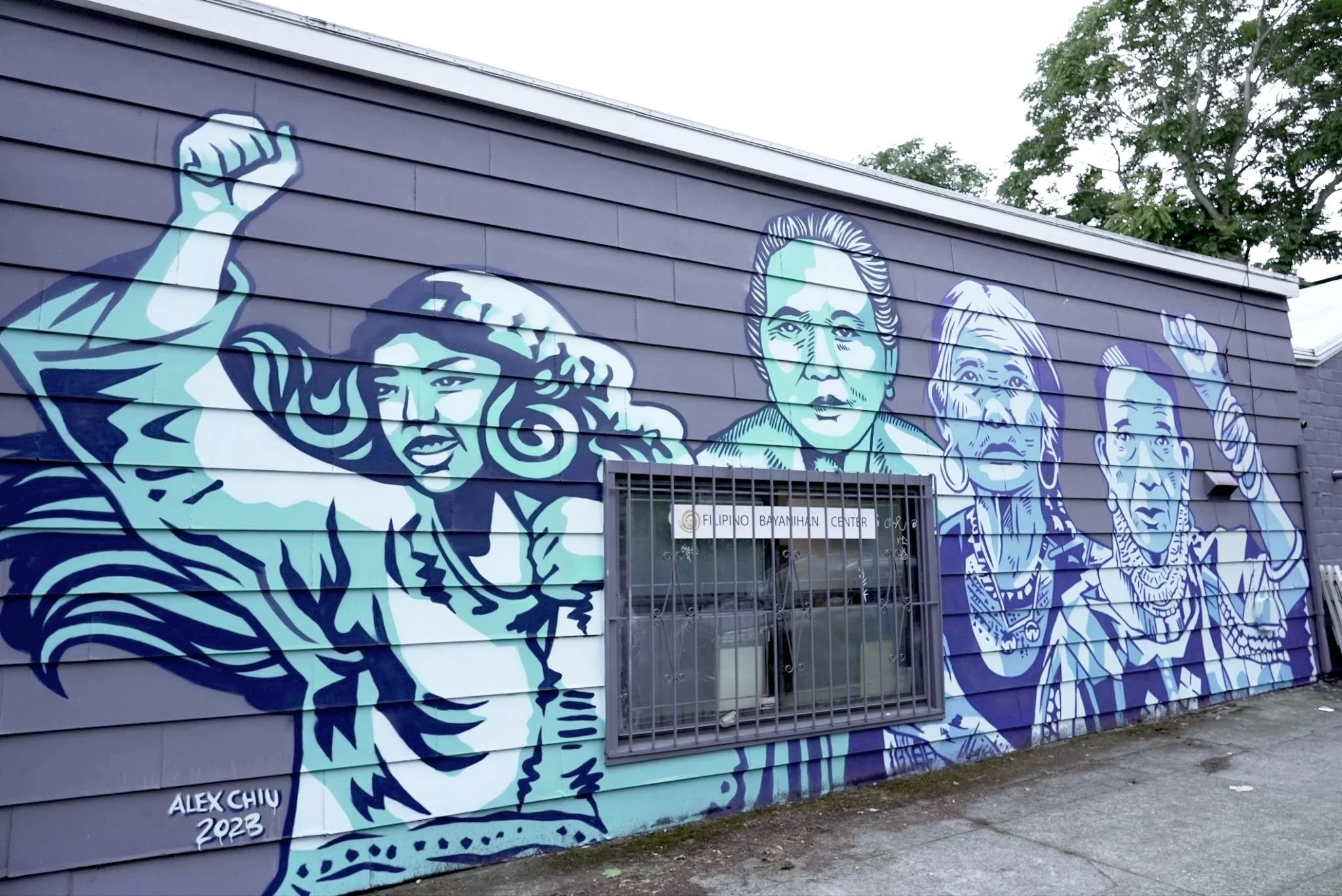 Murals of the FBC — Filipino Bayanihan Center