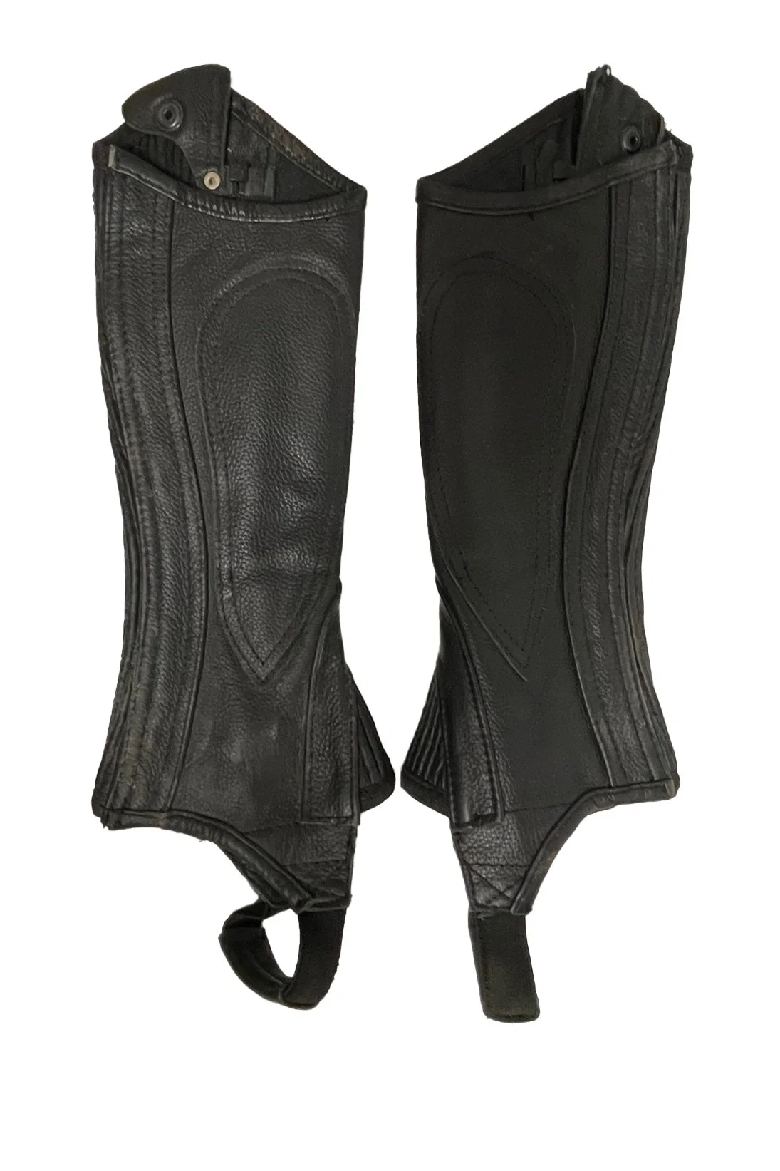 Tredstep Deluxe Half Chaps In Black — 2nd Round Equestrian