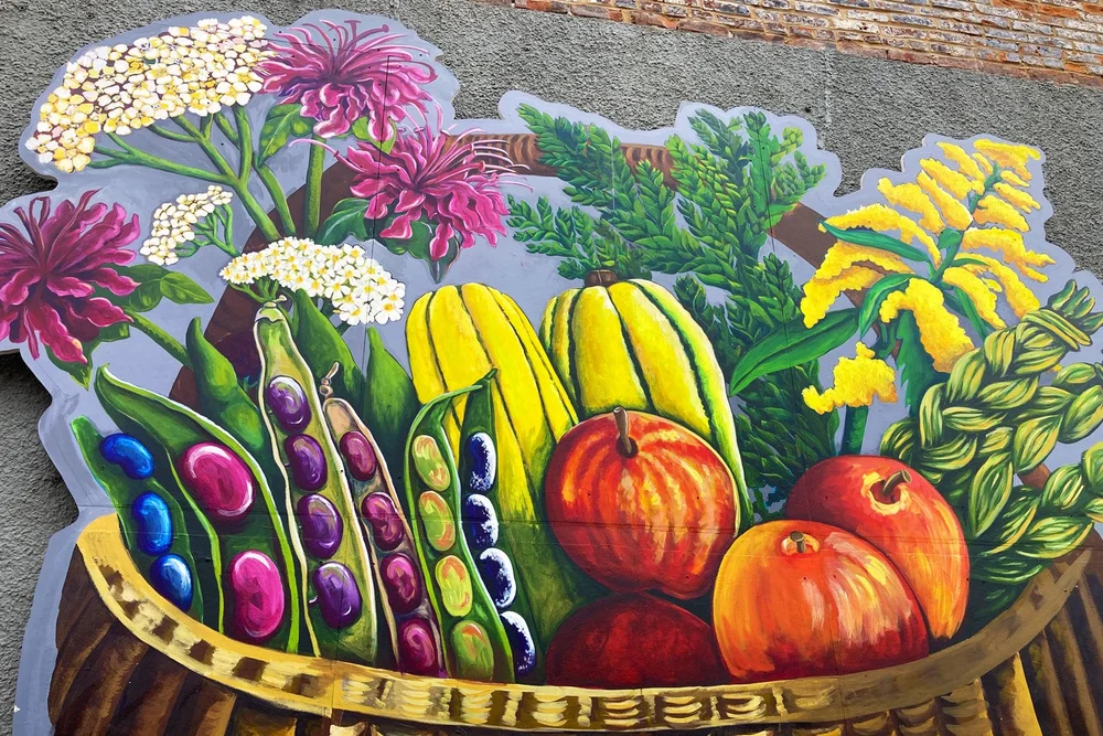 Plant Wisdom Mural — Red Wing Art Walk