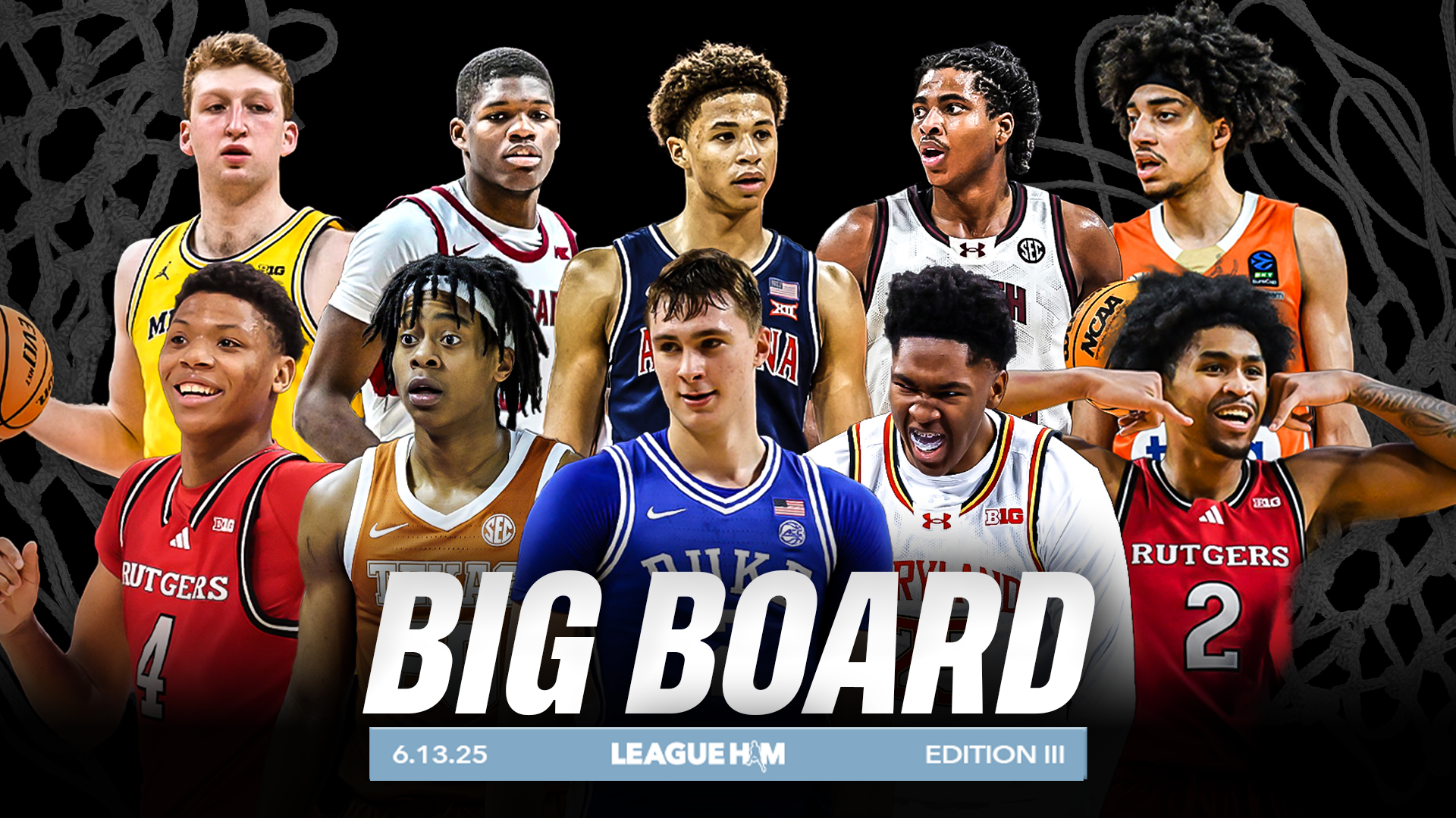 2025 NBA Draft Big Board | Post-Deadline — League Him