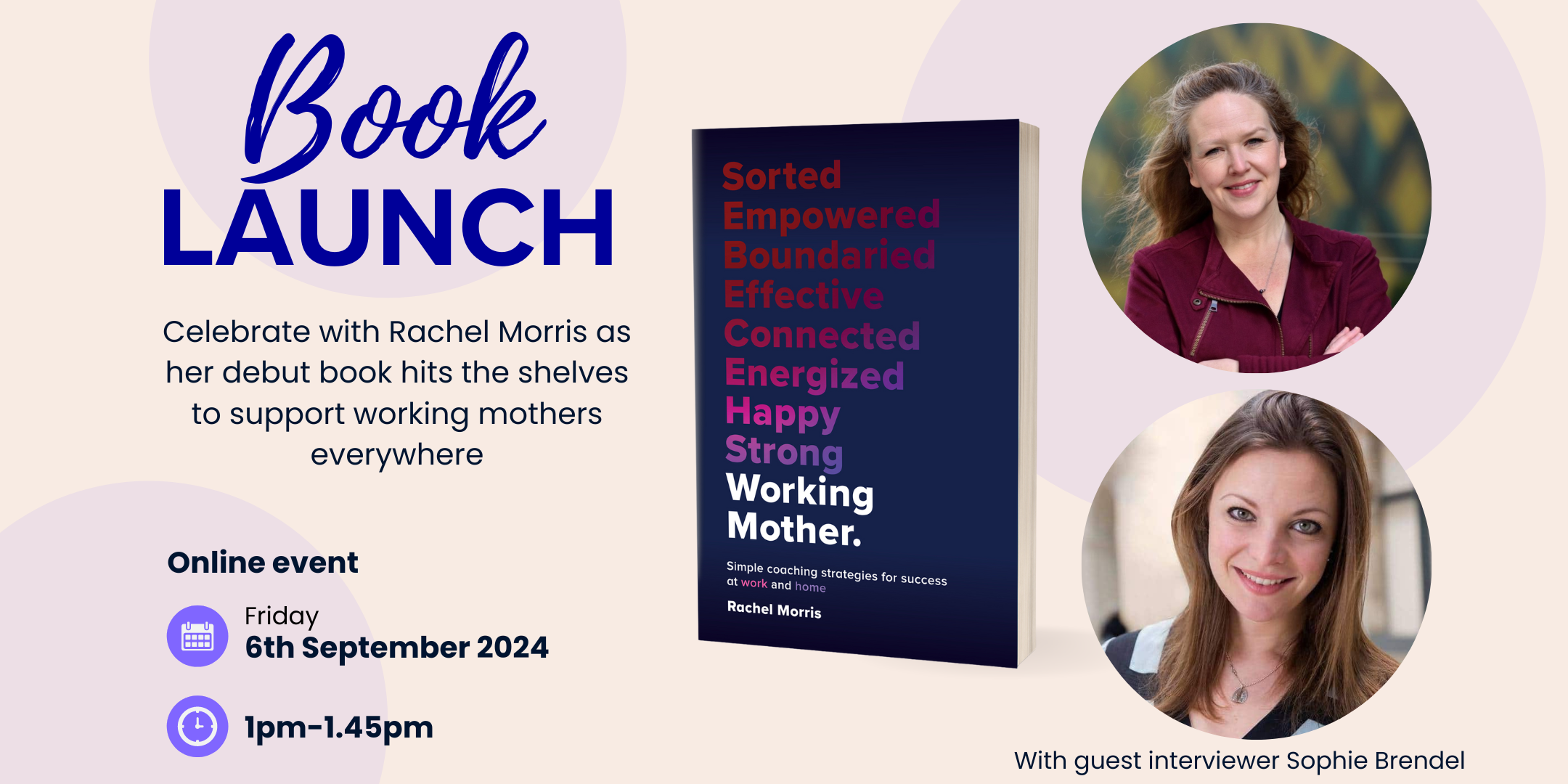 Working Mother Book - Arriving Soon! — Motion Learning