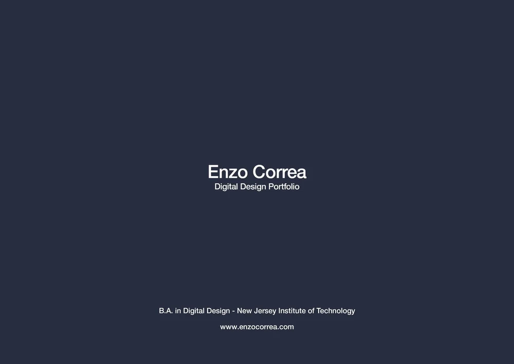 PORTFOLIO — enzo correa