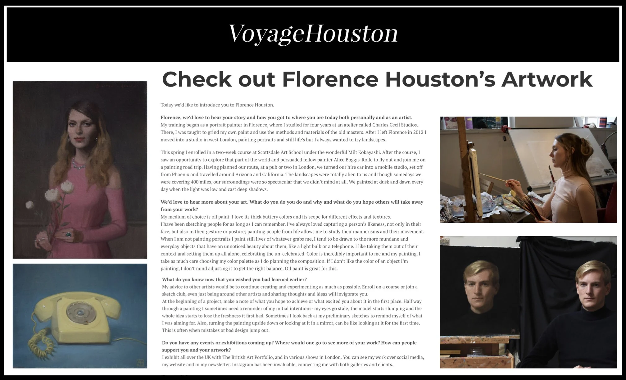 Press — FLORENCE HOUSTON