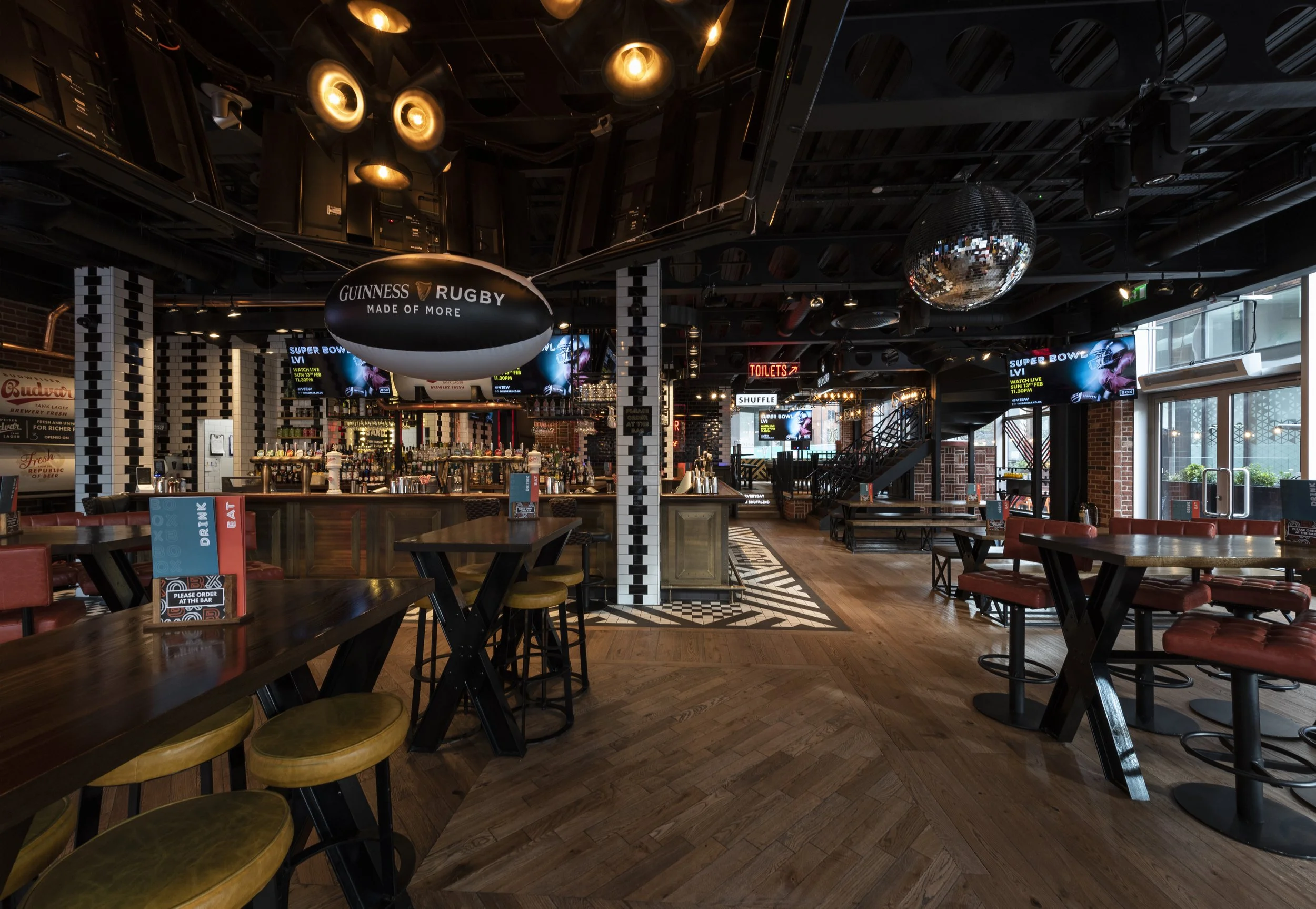 Case Study: BOX Manchester Deansgate - Sports Bar Fit-Out — Medlock