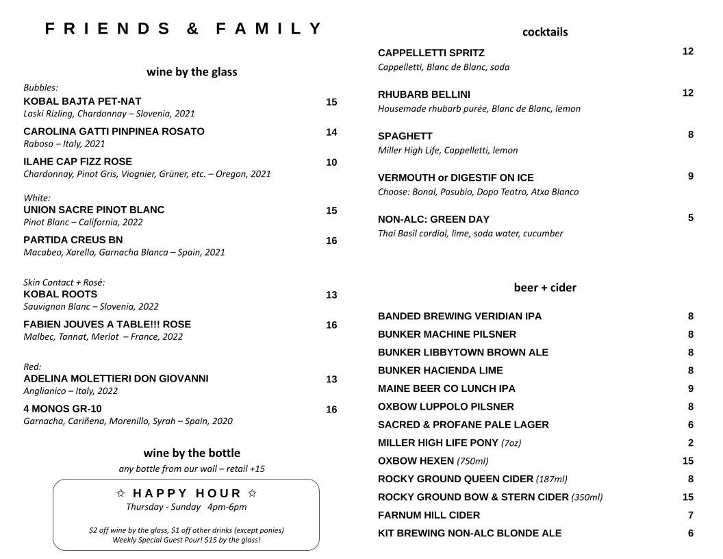 Gallery 1 — Friends & Family
