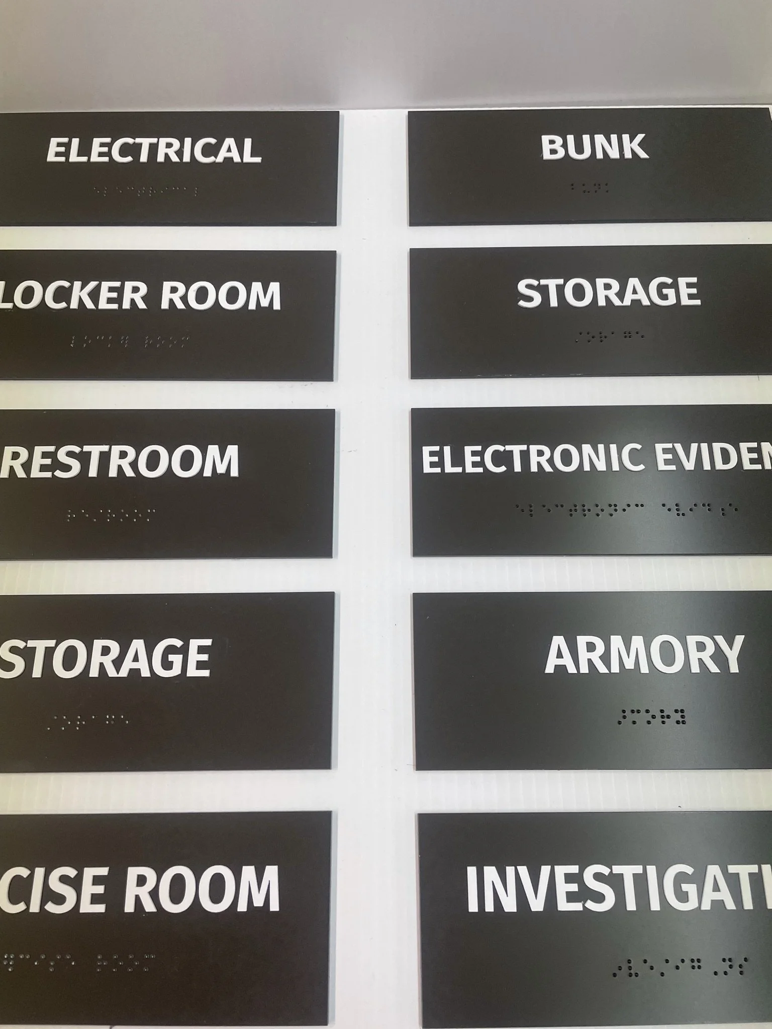 ADA SIGNAGE — Caribee Sign Co