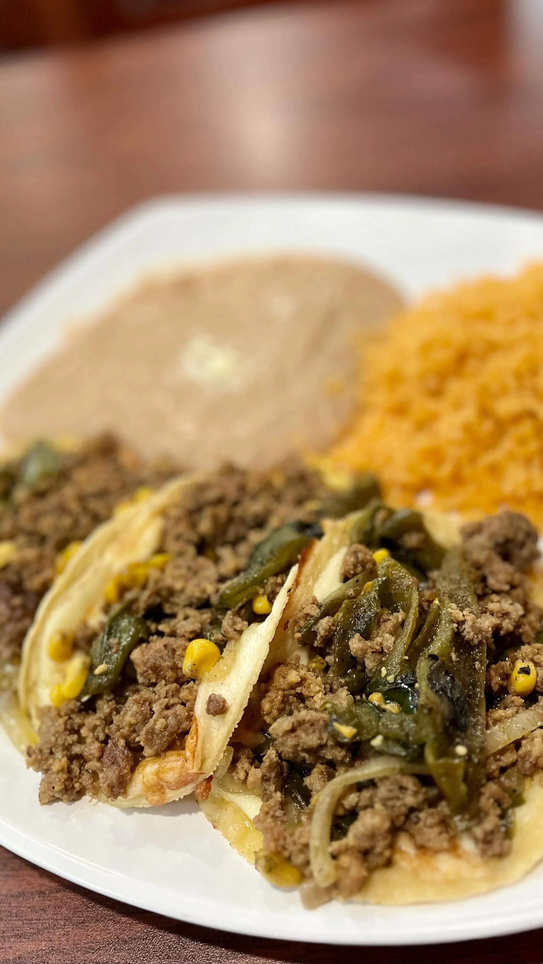 Menu 1 — Tia's Tacos