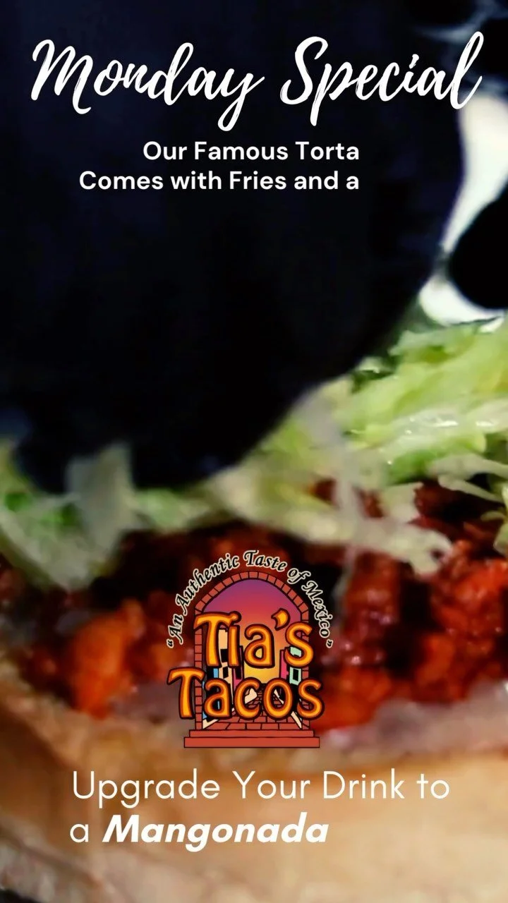 Menu 1 — Tia's Tacos