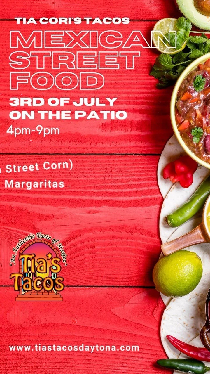 Menu 1 — Tia's Tacos