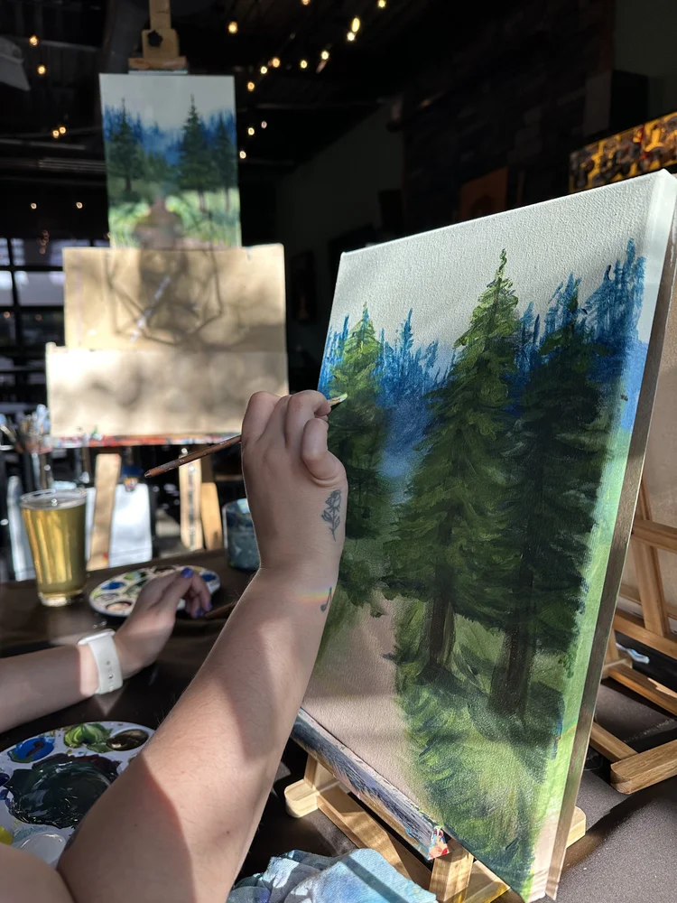 Liesl's Easel Painting Classes — Breeze & Branch Studio