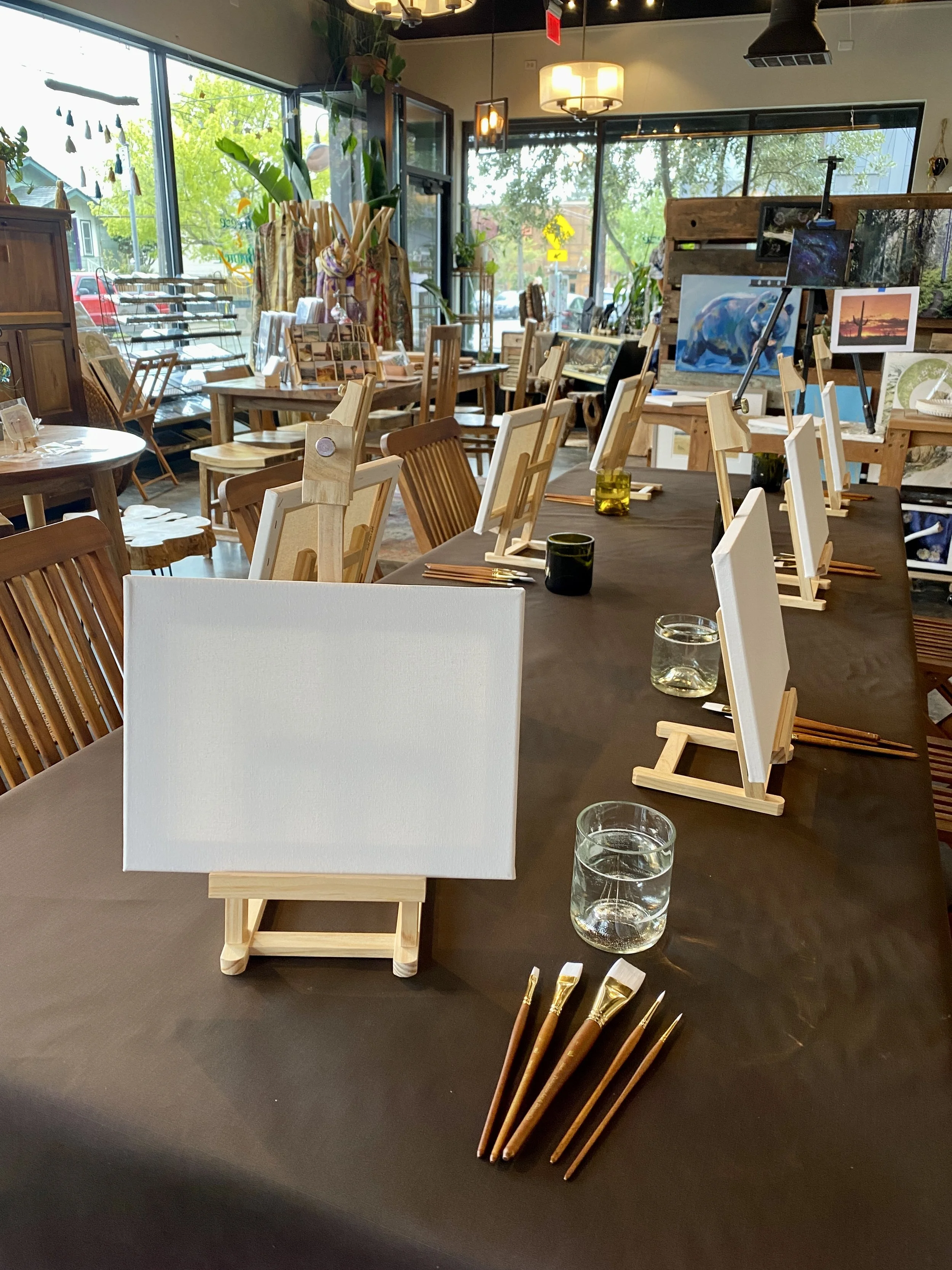 Liesl's Easel Painting Classes — Breeze & Branch