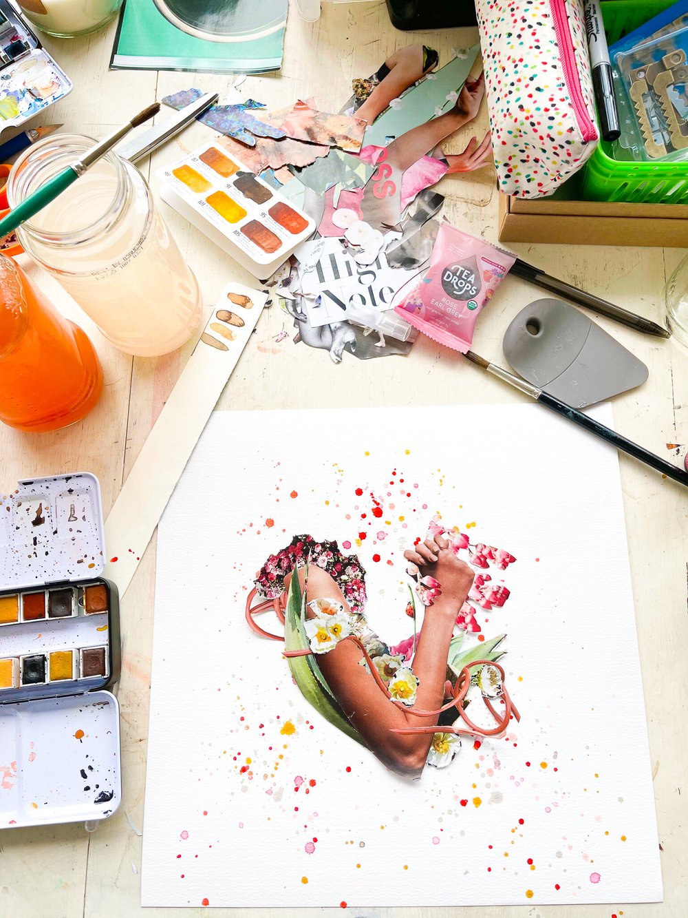 How to Make “Good” Collages with Paper Magazines — Andi Garbarino Fine Art