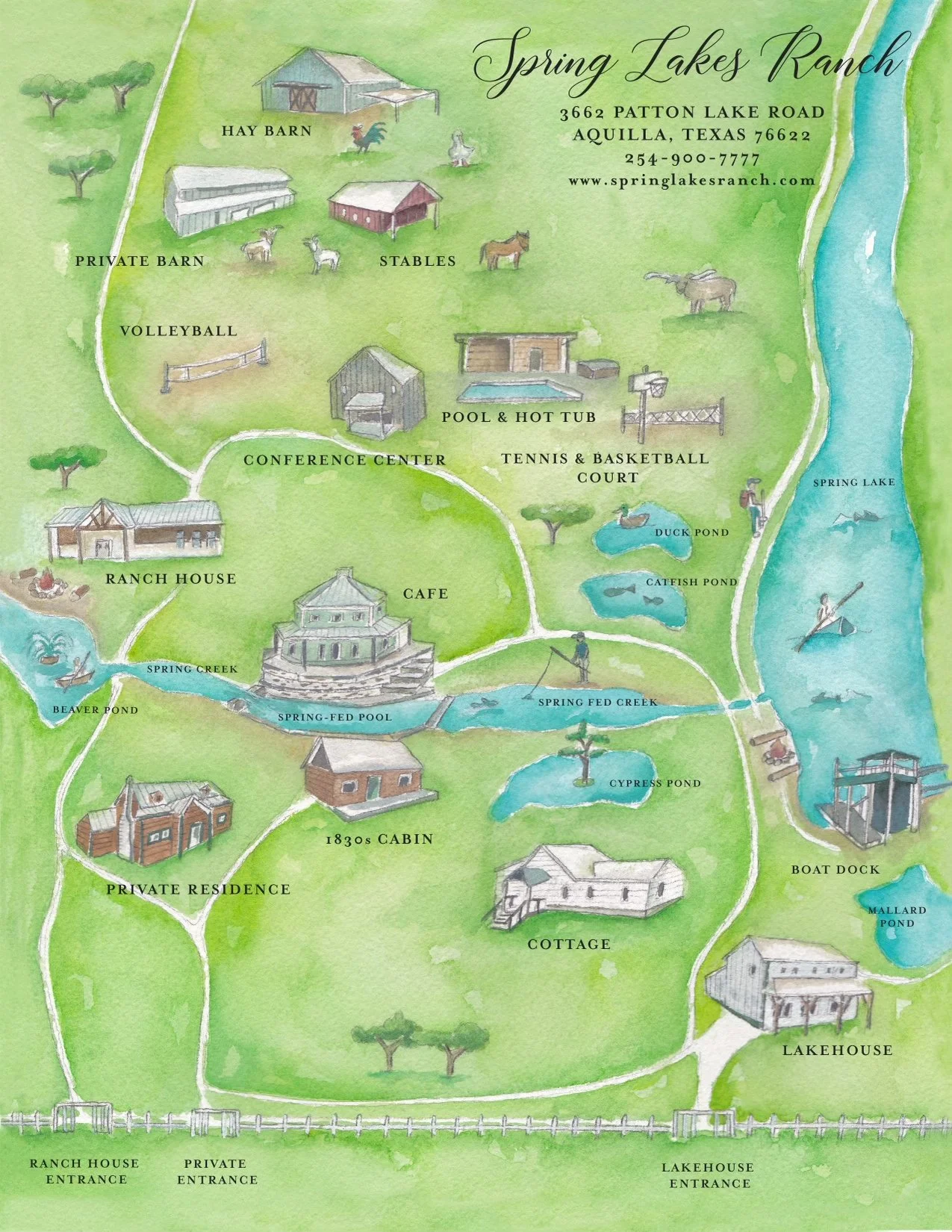 Ranch House — Spring Lakes Ranch