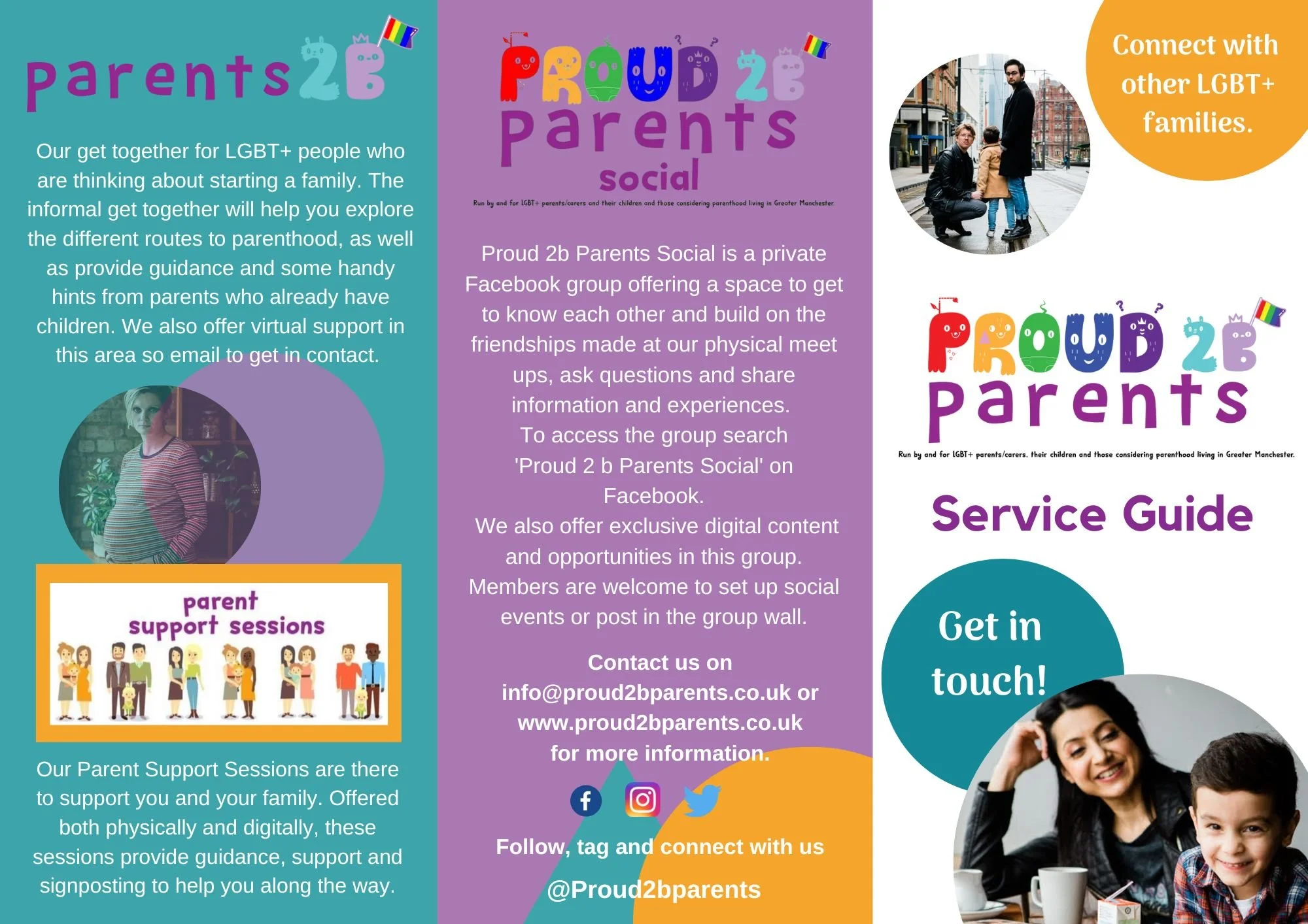 Our Leaflets — Proud 2 b Parents