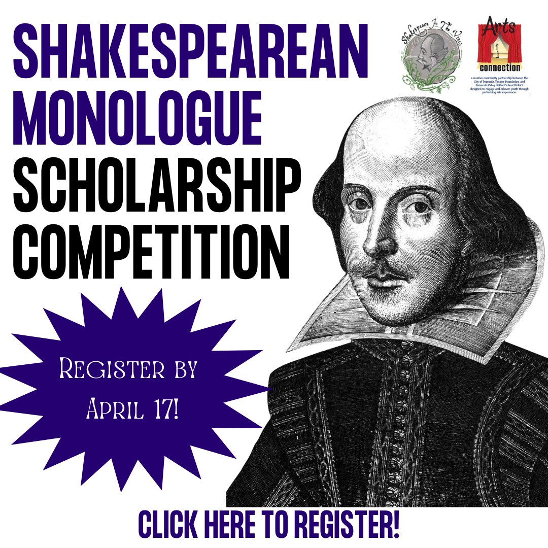 Monologue Competition — Shakespeare In The Vines