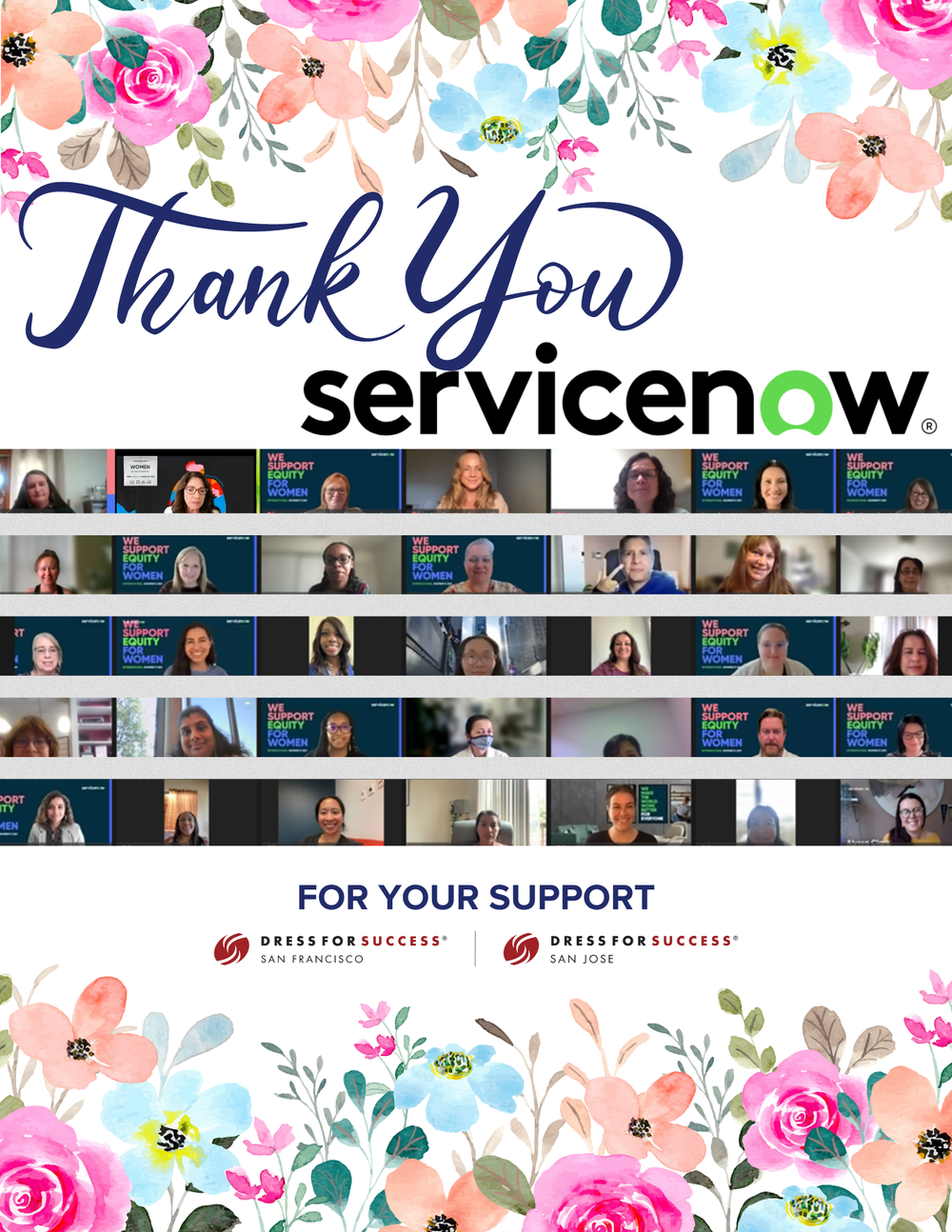 ServiceNow Mentorship Bootcamp Recap — Dress for Success San Francisco