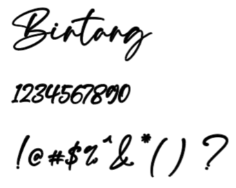 script fonts — On Point Designs